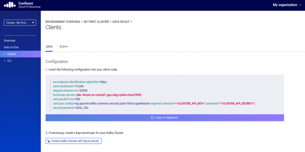 Using Apache Kafka Command Line Tools with Confluent Cloud | Confluent