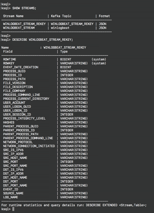 Sysmon Security Event Processing in Real Time with KSQL and HELK | Confluent
