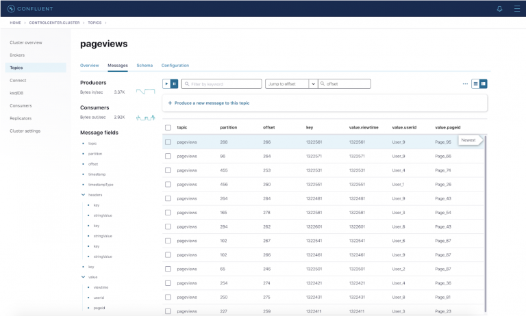 How to Export and Analyze Kafka Messages in Control Center