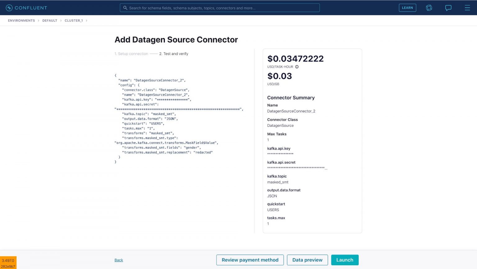 Introducing New Connector Features and Single Message Transforms in Confluent Cloud