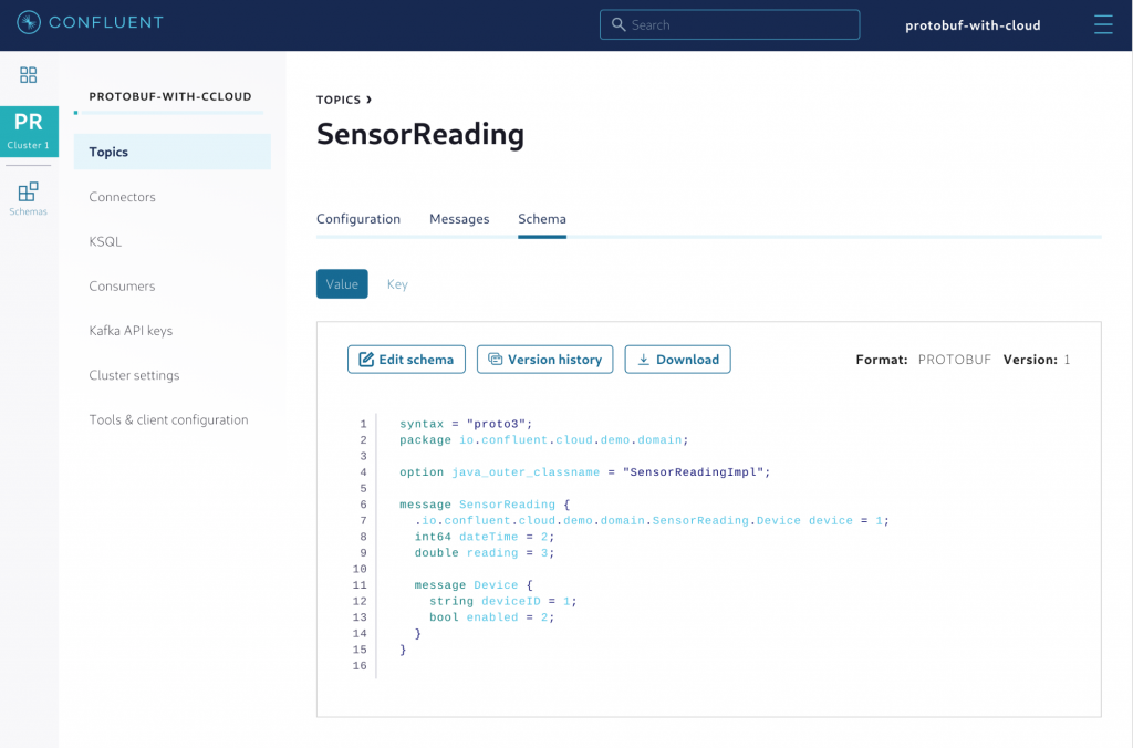How to Use Protobuf in Confluent Cloud