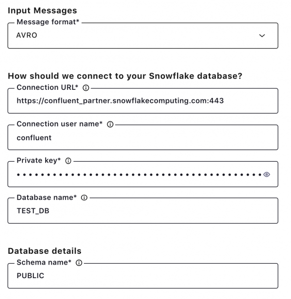 Fully Managed Snowflake Kafka Sink Connector in Confluent Cloud