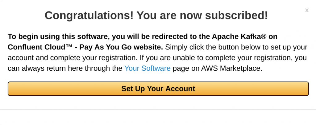 Apache Kafka as a Service with Confluent Cloud on AWS Marketplace