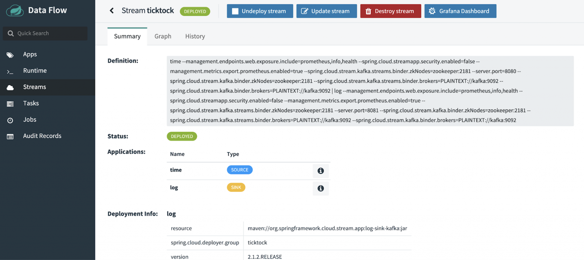 Apache Kafka and Spring Cloud Data Flow Tutorial Apache Kafka and Spring Cloud Data Flow Tutorial