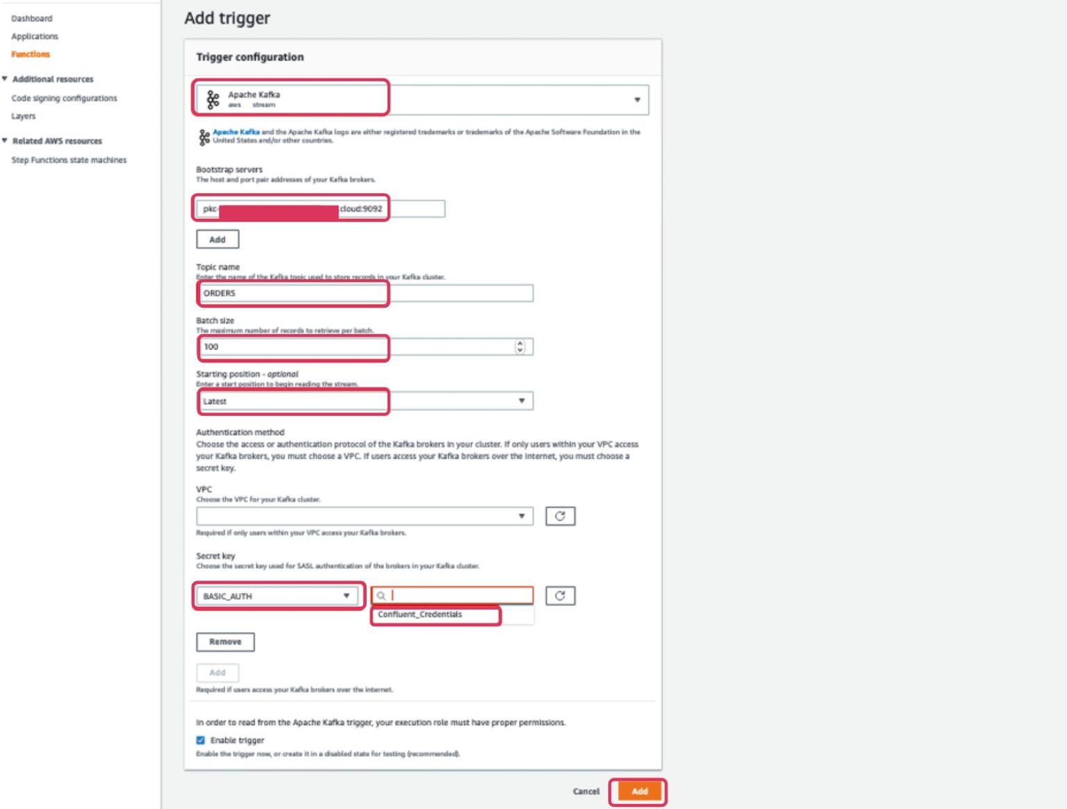 Serverless Secure Data Streaming With Confluent Cloud And Aws Lambda